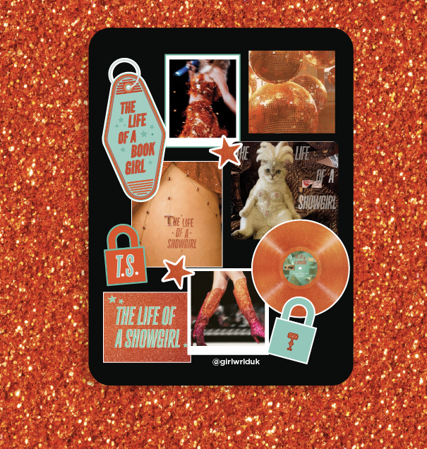 Taylor Swift The Life of A Showgirl Sticker Set – GirlWrld